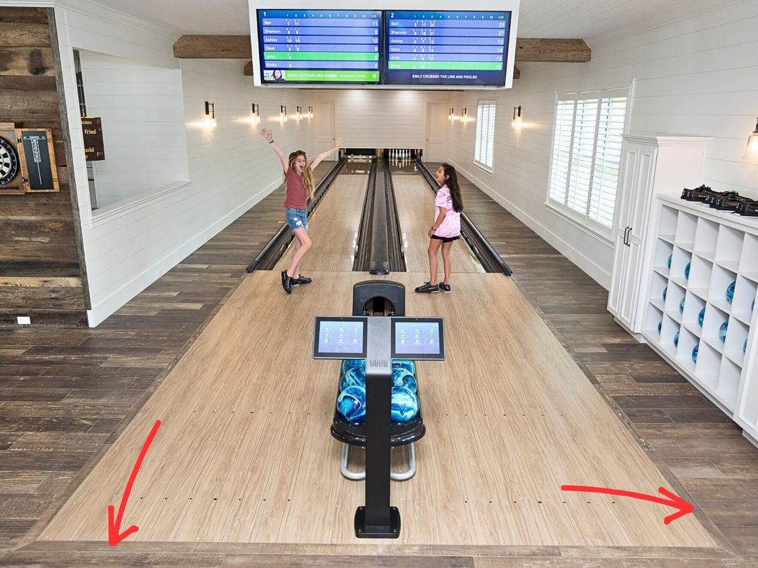 Examples of Unique Home Bowling Alley Details | Fusion Bowling